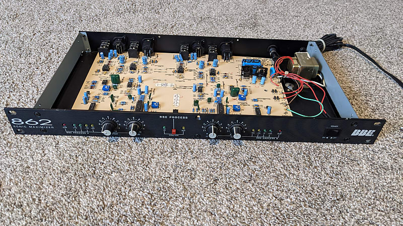 BBE 862 Sonic Maximizer Audio Enhancer 1990s - Black | Reverb