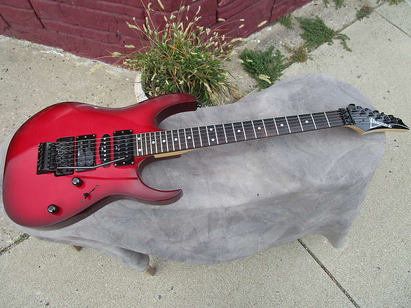 Ibanez 1990 RG-570 HSH near MINT 1 owner Japan Super Wizard | Reverb