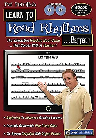 Pat Petrillo's Learn to Read Rhythms Better DVD | Reverb
