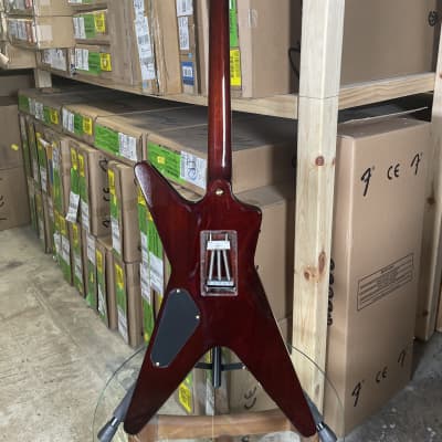 Dean ML Switchblade Floyd HSH - Trans Amber #00106 | Reverb