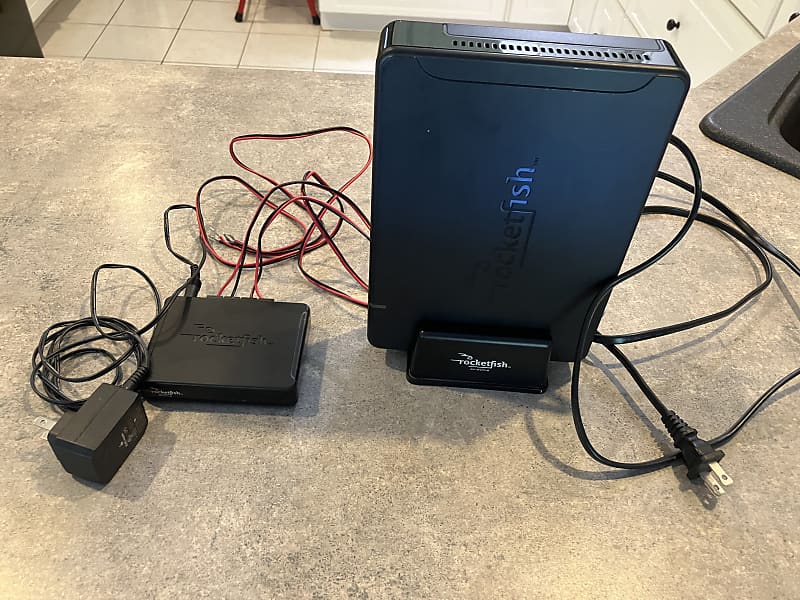 Rocketfish Universal Wireless Black Rear Speaker Kit | Reverb