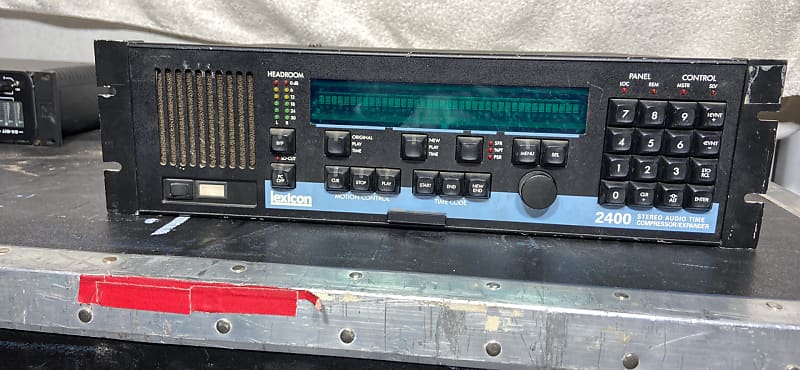 Lexicon 2400 Stereo Audio/Time Compressor 1990 | Reverb