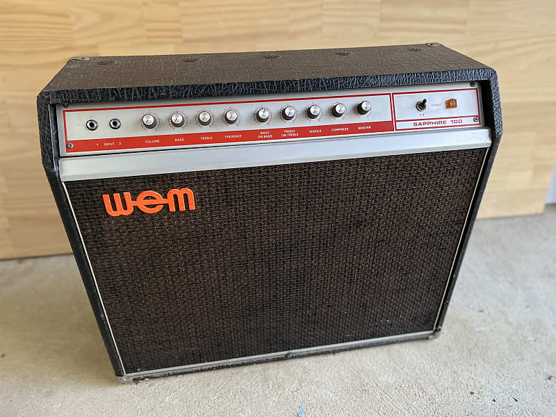 WEM Sapphire 100 - England 1978 | Reverb