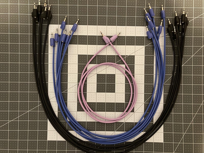 Tiptop Audio Stackcable 3.5mm TS Stackable Shielded Patch | Reverb