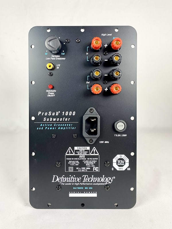 Definitive Technology ProSub 800/1000 Subwoofer Kit 2018 - | Reverb