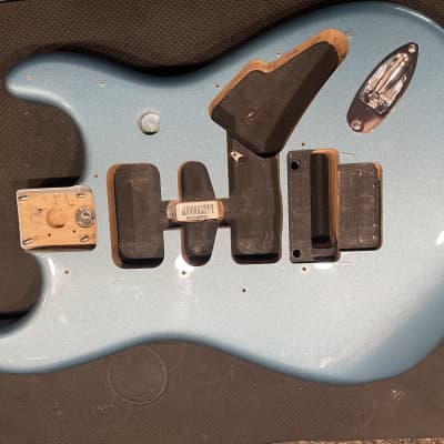 Fender Floyd Rose Stratocaster Body 2022 - Tidepool | Reverb