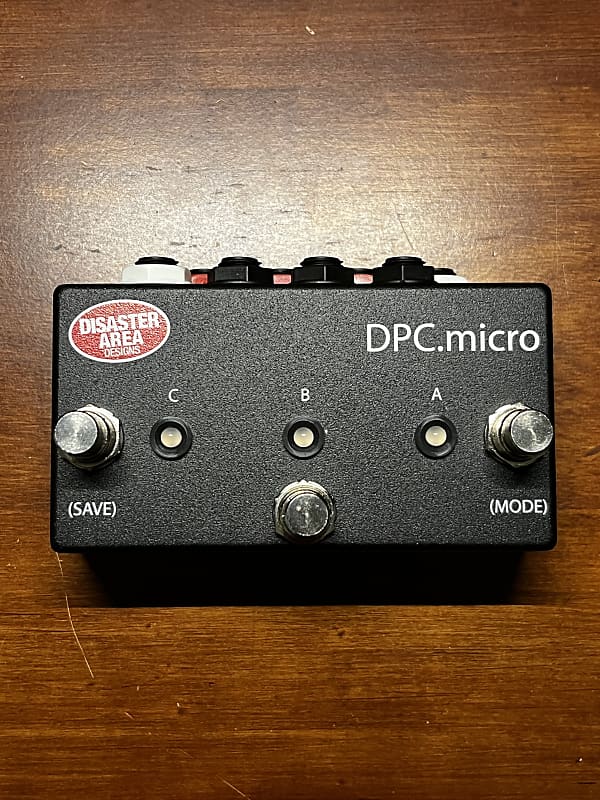Disaster Area Designs DPC.micro Loop Switcher - Carbon Black | Reverb