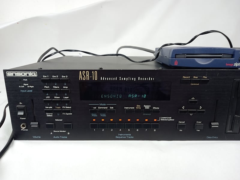 2x Ensoniq ASR10 Rack sampler with defects 90's - Black | Reverb