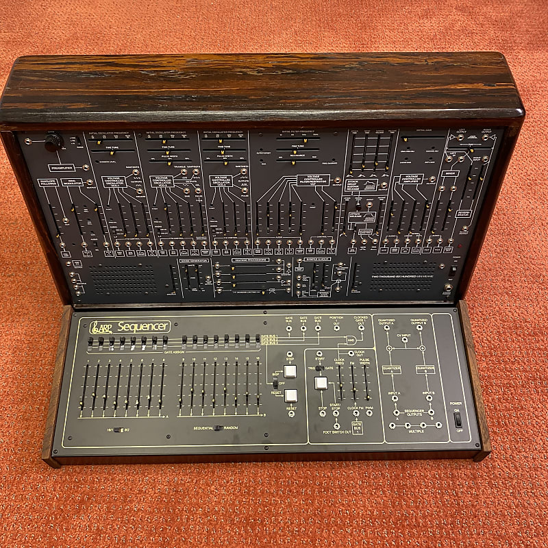 Video! The Human Comparator TTSH Arp 2600 Clone Zebrano Case, | Reverb