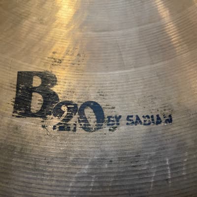 20" Sabian B20 Ride Cymbal 2240g Made in Italy *Video Demo* | Reverb