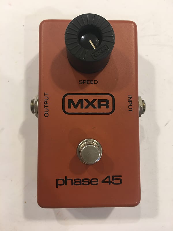 MXR Phase 45 Phaser Shifter Original Block Logo 1981 Rare | Reverb