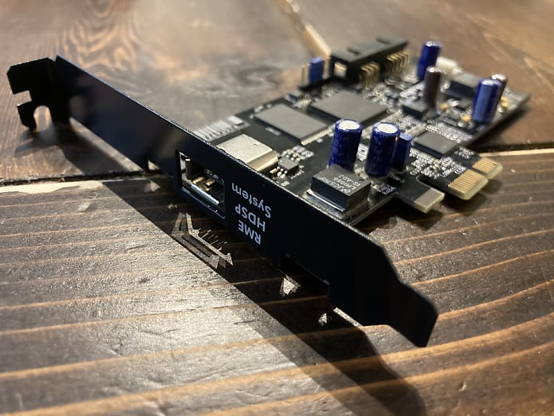 RME HDSPe PCIe Card (for use with Multiface I & II, Digiface, | Reverb