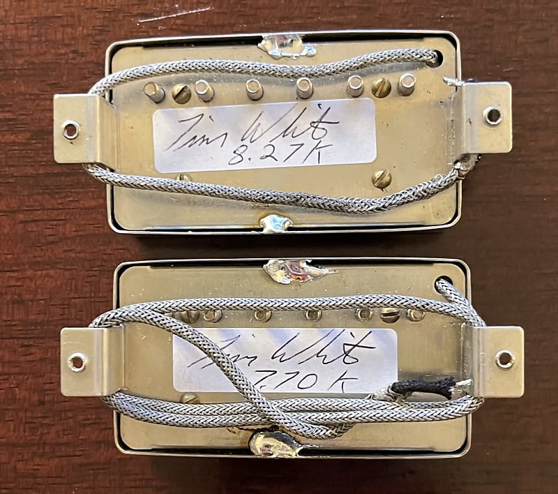 Tim White Humbucker "Timbucker" PAF Clone Double Cream Pickup | Reverb