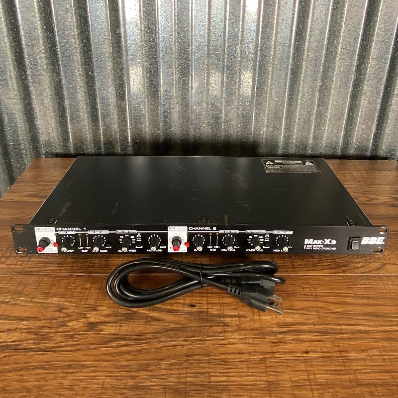 BBE Sound MAX-X3 2 Way Stereo 3 Way Mono Crossover & Sonic | Reverb