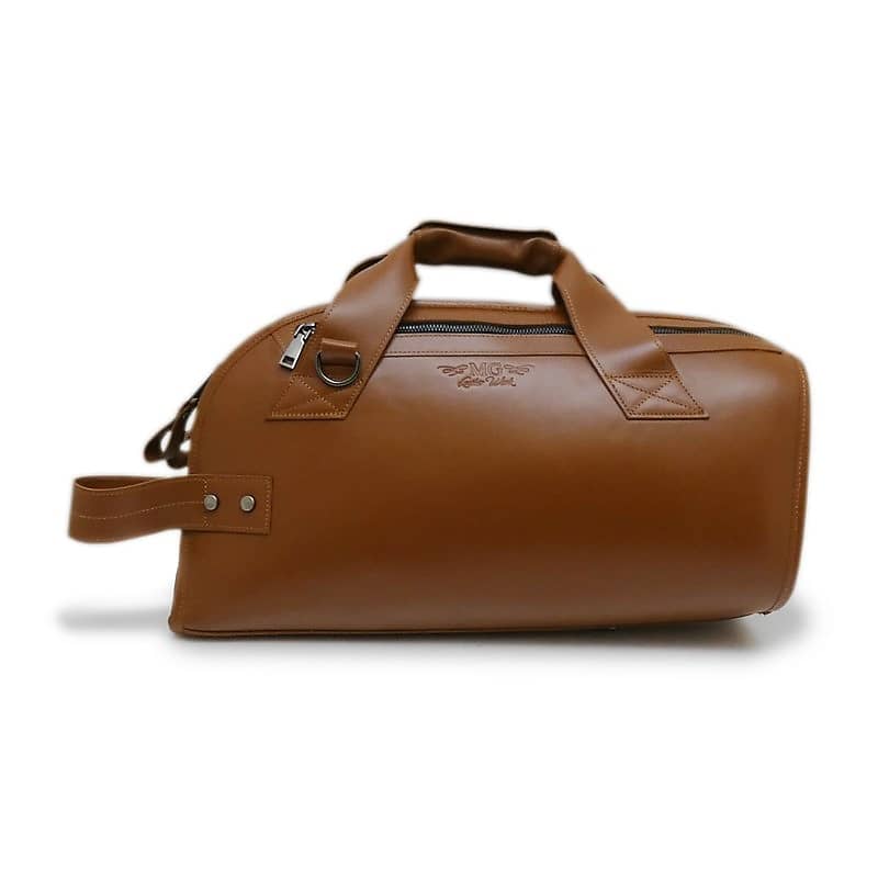 MG Leather Work Single Short Cornet Soft Case (Light Brown) | Reverb