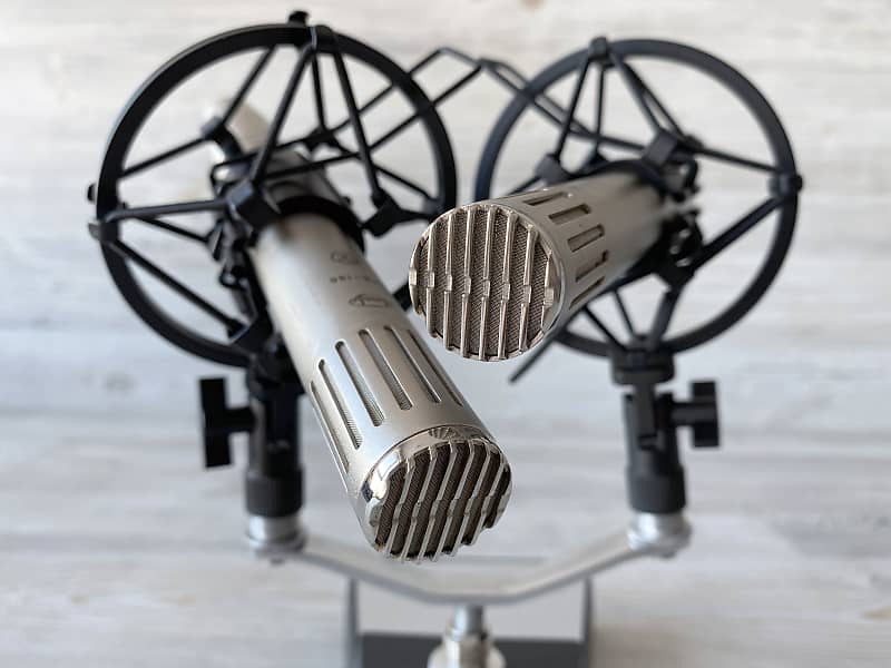 1990 Matched Pair Of Oktava MD-186 Vintage Dynamic | Reverb