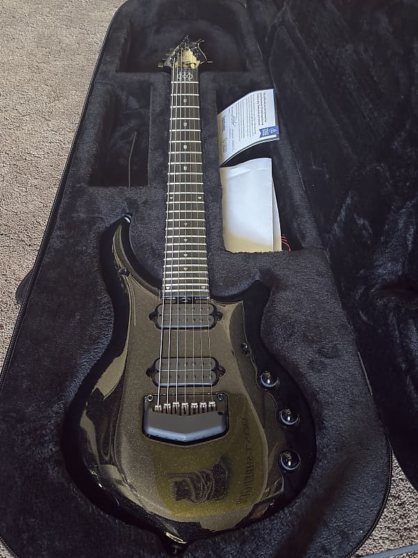 Ernie Ball Music Man Majesty 7 2025 - Black Frosting | Reverb