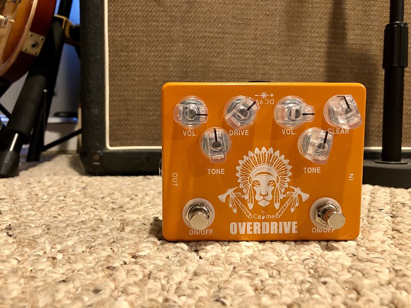 Caline CP-70 High Chief Dual Boost Overdrive | Reverb