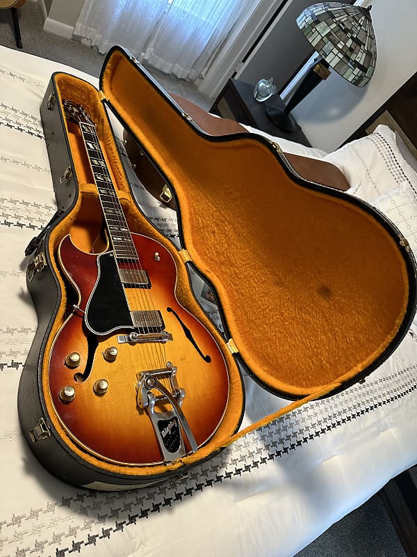 Gibson Left handed 1965 ES-175D 1965 - Sunburst (Original) | Reverb