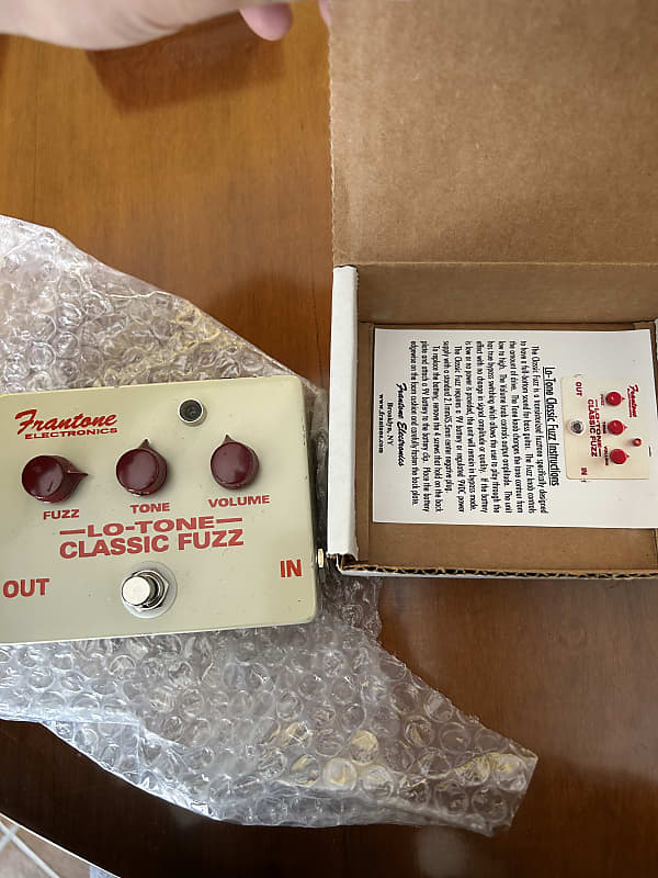 Frantone Lo-Tone Classic Fuzz Pedal | Reverb UK