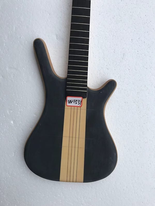 5 String Bass Ash Wood Body with Maple Neck Through, | Reverb Canada
