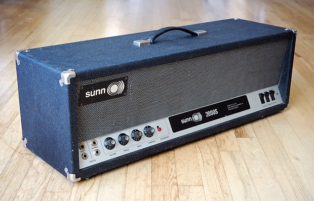 1969 Sunn 2000S Vintage Tube Amplifier Bass Head, Freshly | Reverb