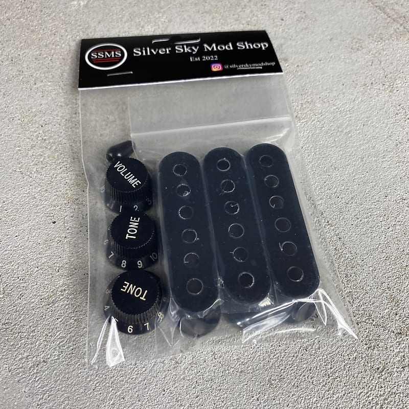 PRS SILVER SKY REPLACEMENT PICKUP COVERS KNOBS & SWITCH TIP | Reverb