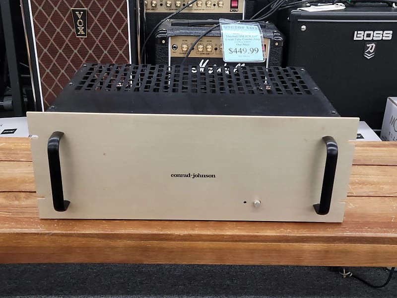 Conrad Johnson MV-50 Tube Power Amp Gold | Reverb