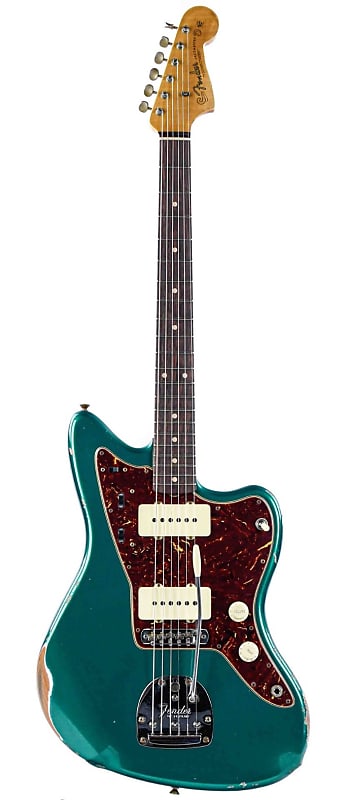 Fender Custom Shop 62 Jazzmaster Relic British Racing Green | Reverb