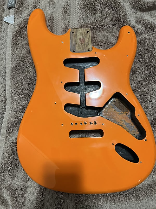 Roasted ash strat body | Reverb