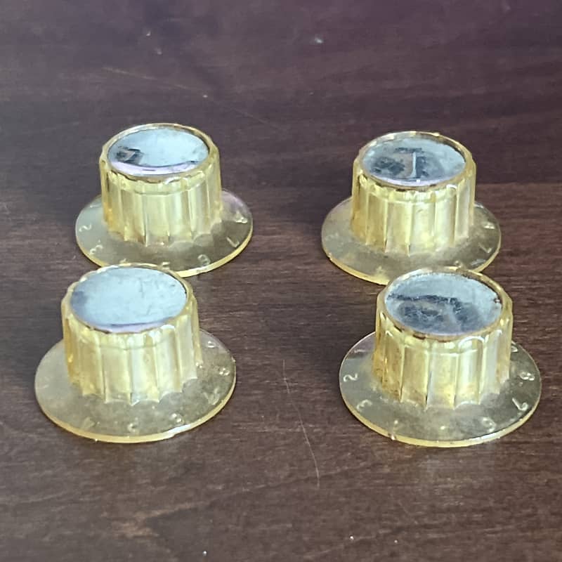 Guild Volume/ Tone Knobs set 1950’s | Reverb