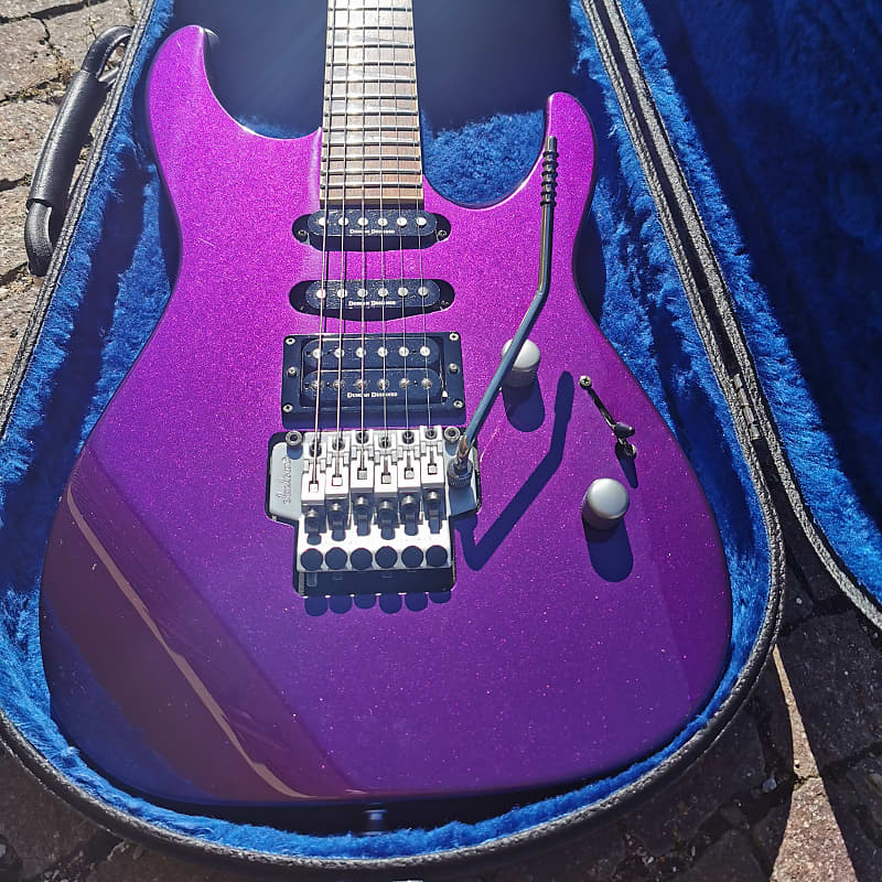 Jackson DK-2 Japan + Hard CASE 1996-1998 Metallic Purple | Reverb