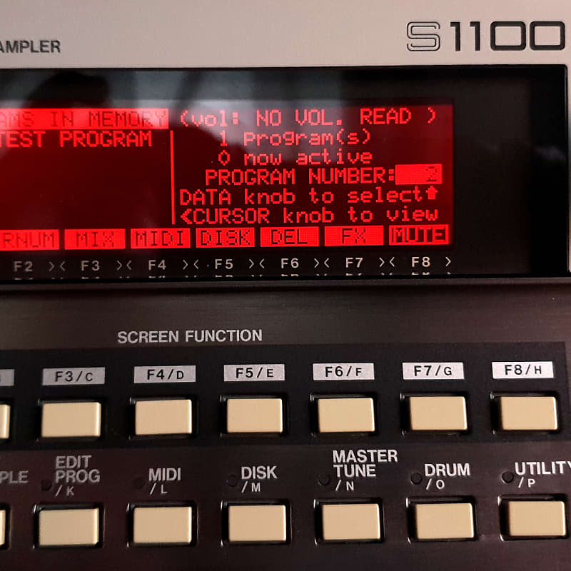 Akai S 3000 Serie LED Display Amber/Black | Reverb Canada