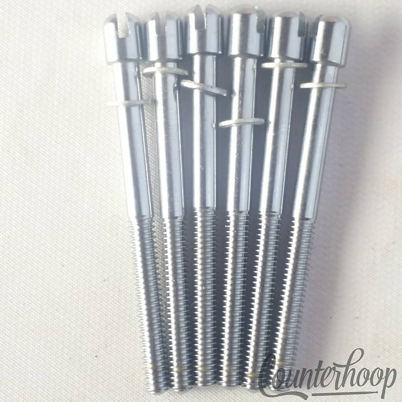 Ajax 6x 2 9/16" Slotted Tension T-Rods 60s UK Tensioner | Reverb