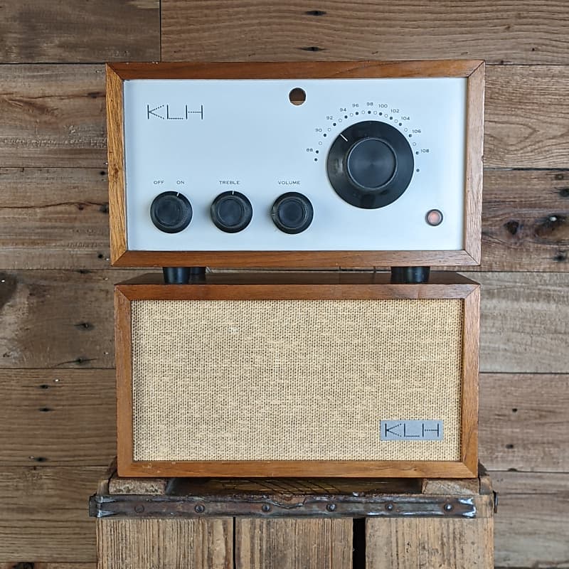 KLH Model Eight MCM Tuner / Radio With Speaker | Reverb