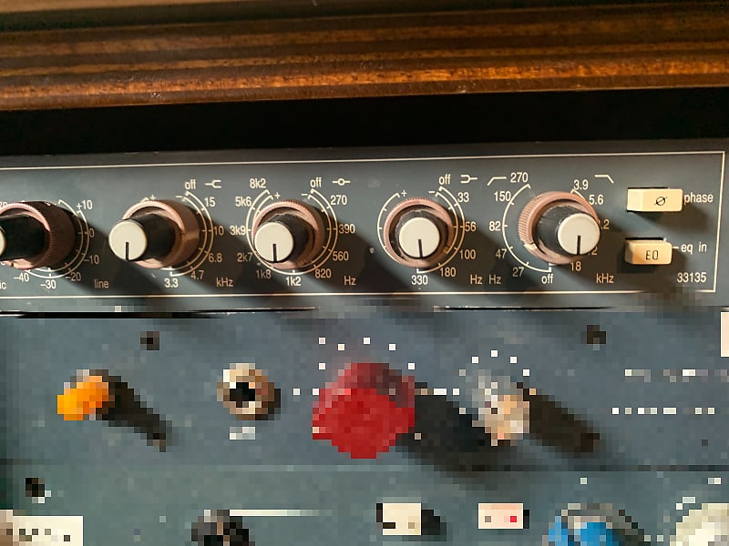 Vintage Neve 33135 Mic Preamp/EQ Pair - racked and working | Reverb