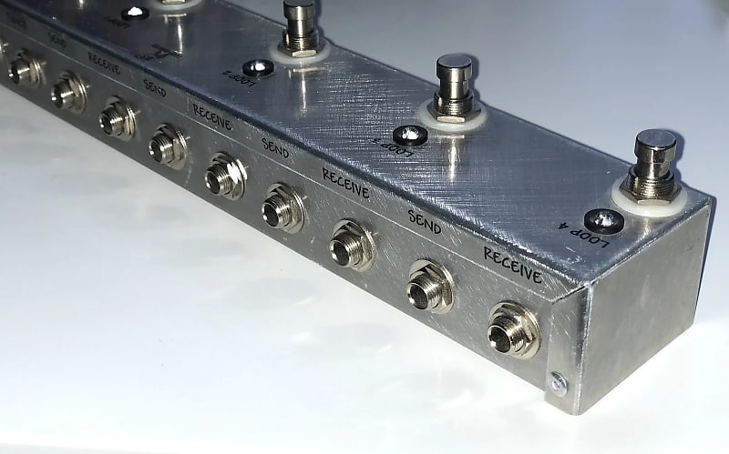 Loop Master 4 Channel Loop Effect Switcher + Bypass & Tuner | Reverb