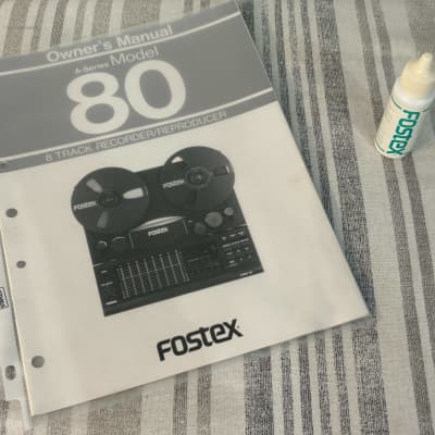 Fostex Model 80 Eight Track Reel to Reel Tape Recorder 1990s | Reverb