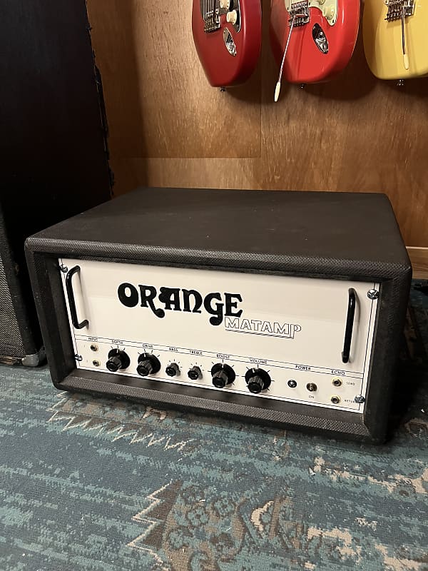 Orange | Matamp OR200 1969 - Black tolex | Reverb