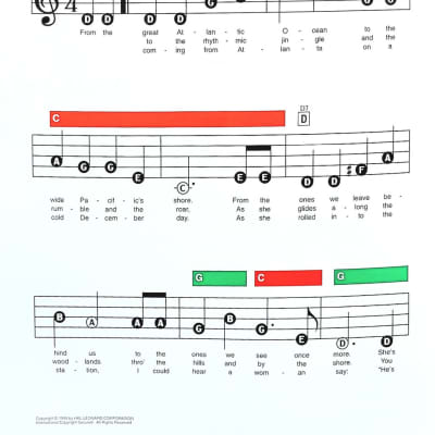 The Wabash Cannon Ball - Lowrey EZ Play Sheet Music | Reverb