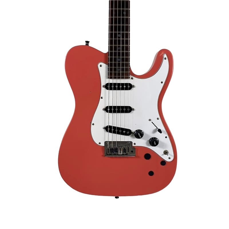 Dan Ransom Modded Tele/Strat - Pink | Reverb