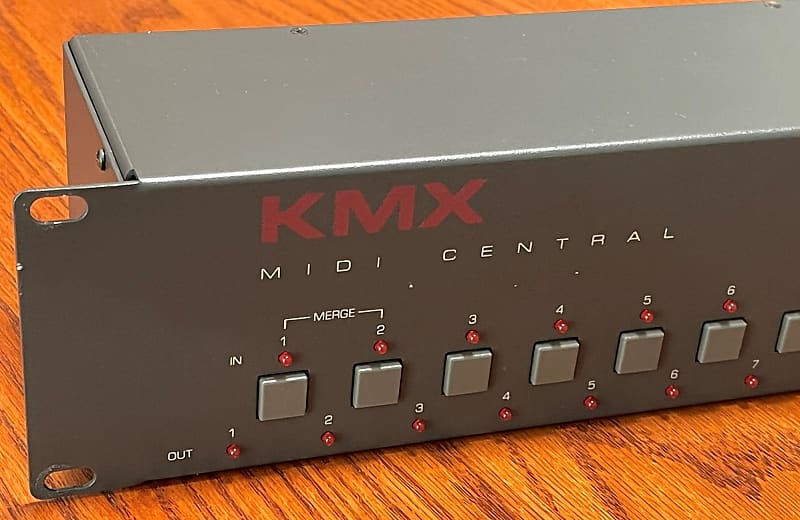 KMX MIDI CENTRAL - Midi Patchbay Routing System - 15 in X 16 | Reverb