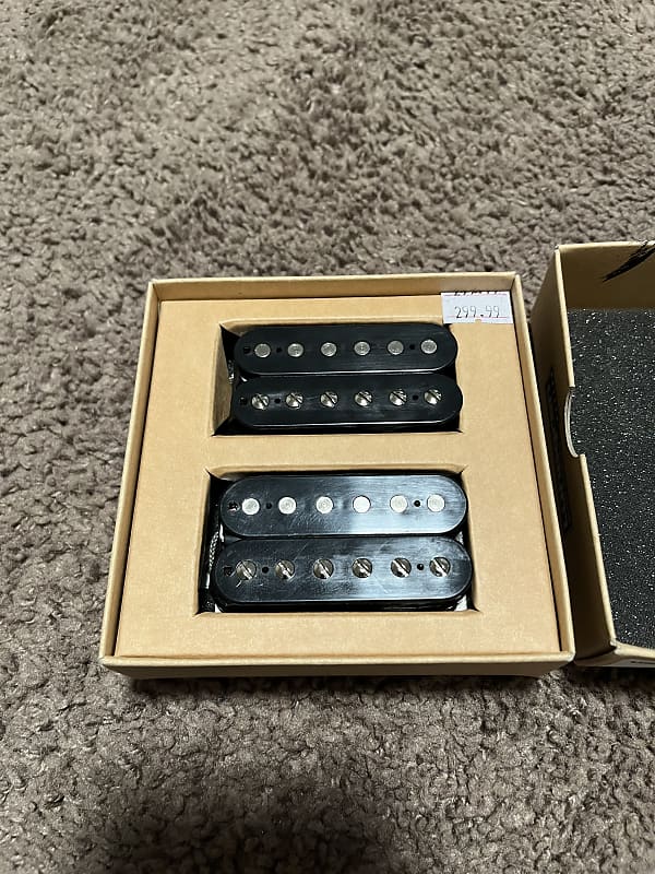 Lundgren Heaven 57 P.A.F. Humbucker Pickup Set Black | Reverb