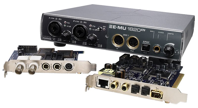 E-MU Systems 1616M Dock + 1212M PCIE interface | Reverb