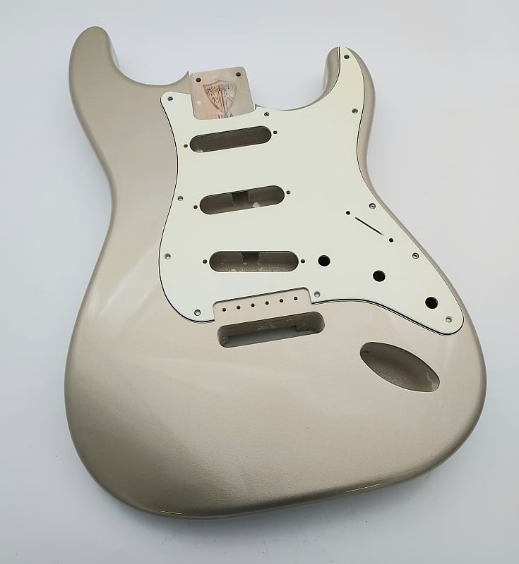 4lbs 2oz BloomDoom Nitro Lacquer Aged Relic Shoreline Gold | Reverb