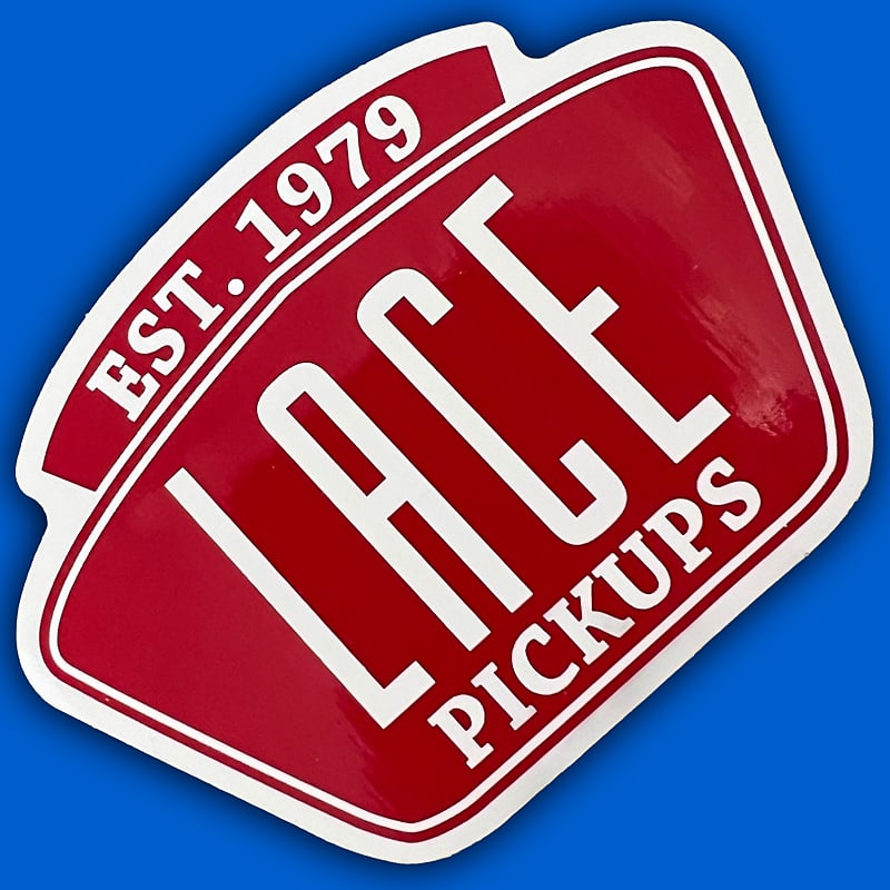 LACE MUSIC SENSOR PICKUPS STICKER INSANELY RARE LIMITED | Reverb