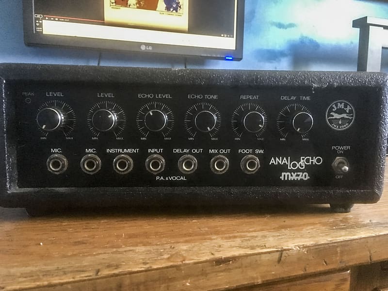 JMX MX70 Analog Echo Unit 1970s Made In Japan | Reverb UK