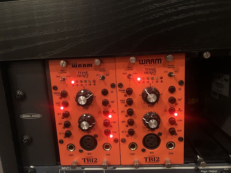 Warm Audio TB12-500 Tone Beast 500 Series Mic Preamp Module | Reverb