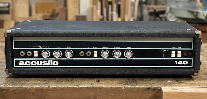Vintage 1970s Acoustic Model 140 head | Reverb