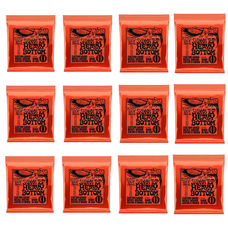 12 Sets Ernie Ball Electric Guitar Strings Slinky 10-52 | Reverb